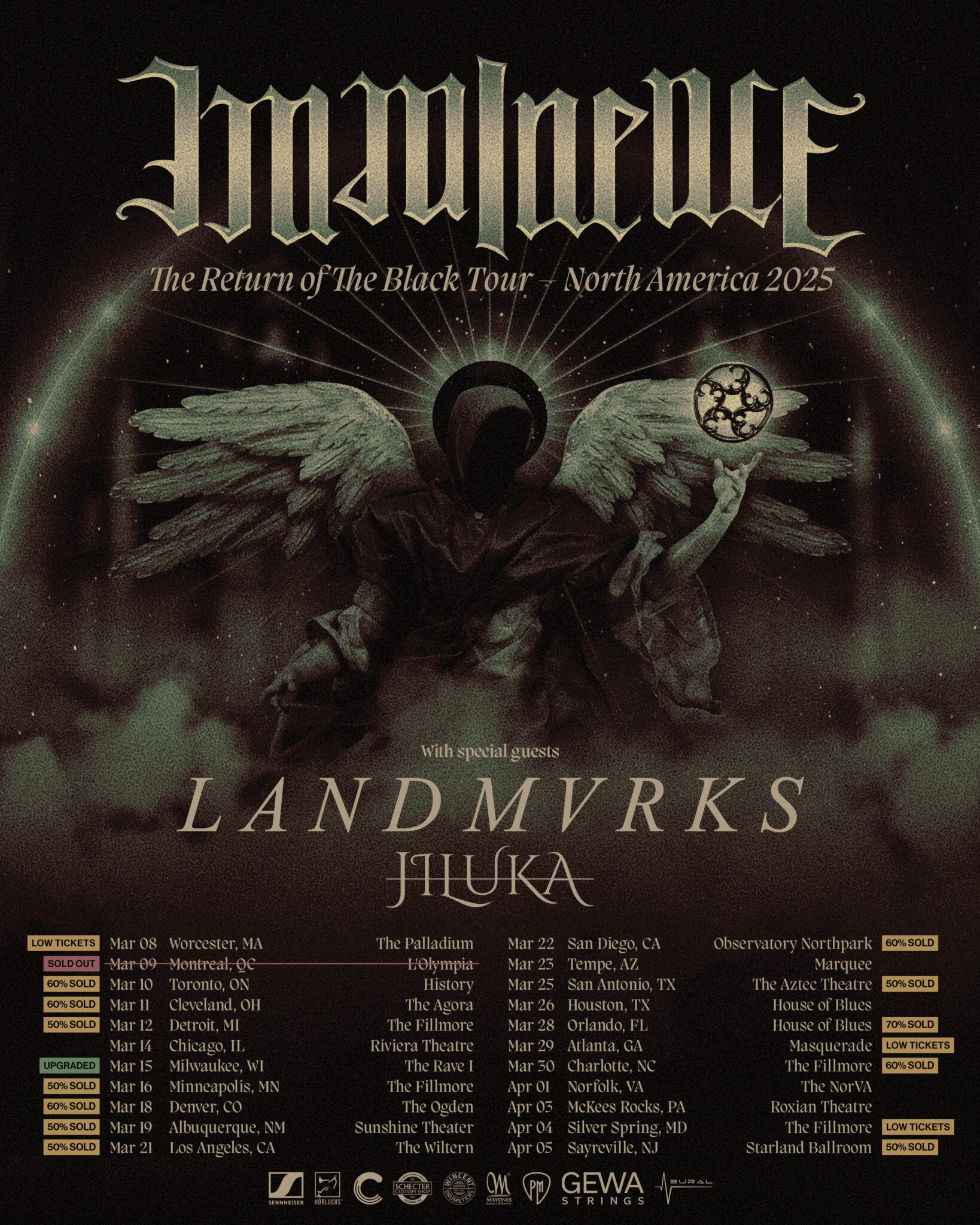 ツアー全行程・計22公演にLANDMVRKSと共に帯同します！